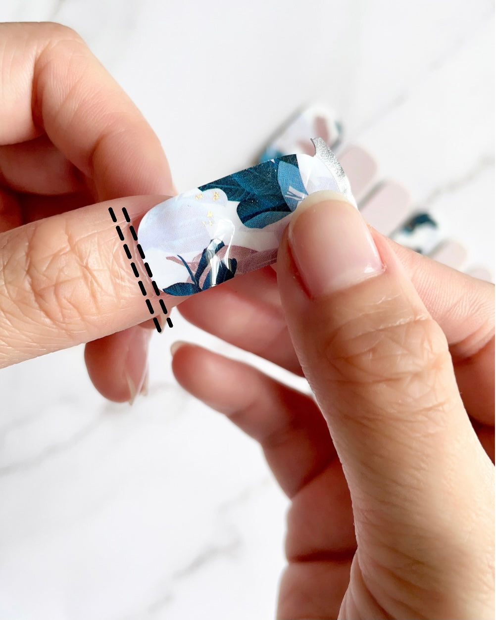 Whimsy Blooms – Nail Wraps By Pretty Poke Nails