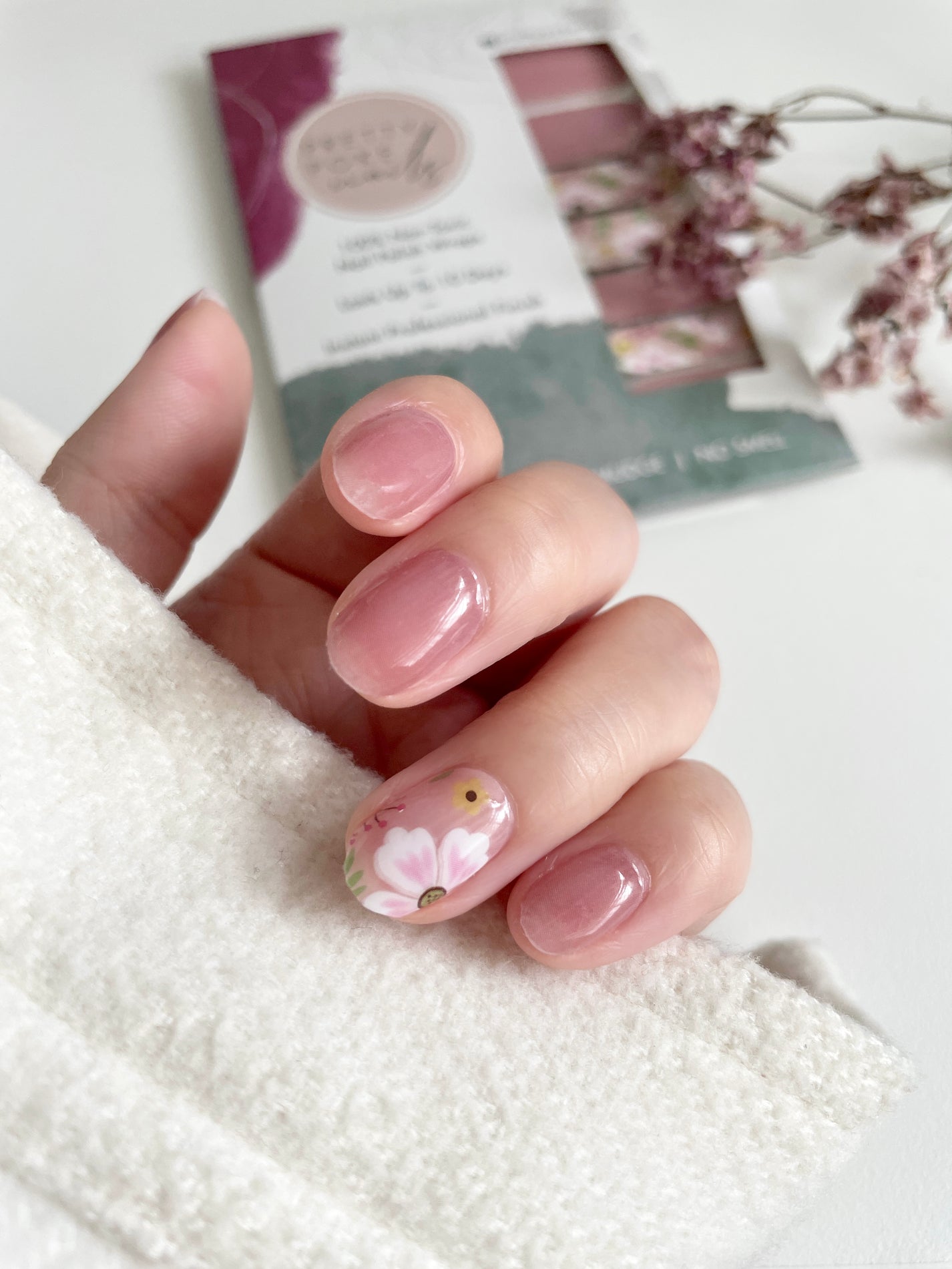 Whimsy Blooms – DIY Nails By Pretty Poke Nails