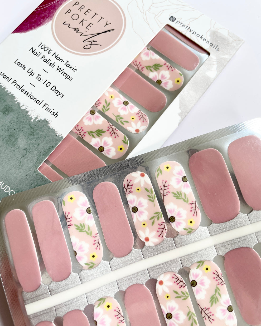 Whimsy Blooms – DIY Nails By Pretty Poke Nails